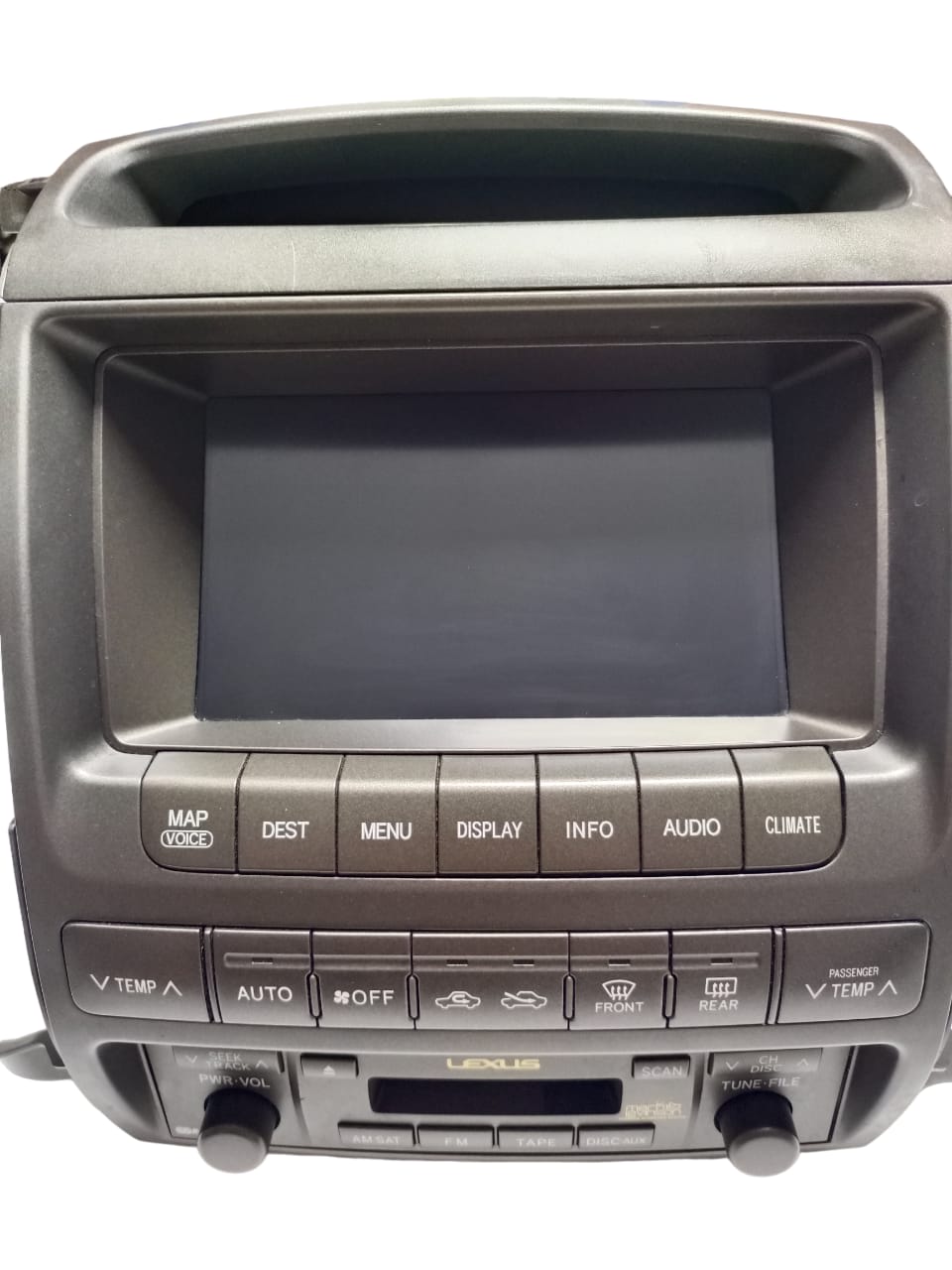 Lexus GX470 2007-2009 GPS Navigation Screen 86111-60200 Climate Contro ...