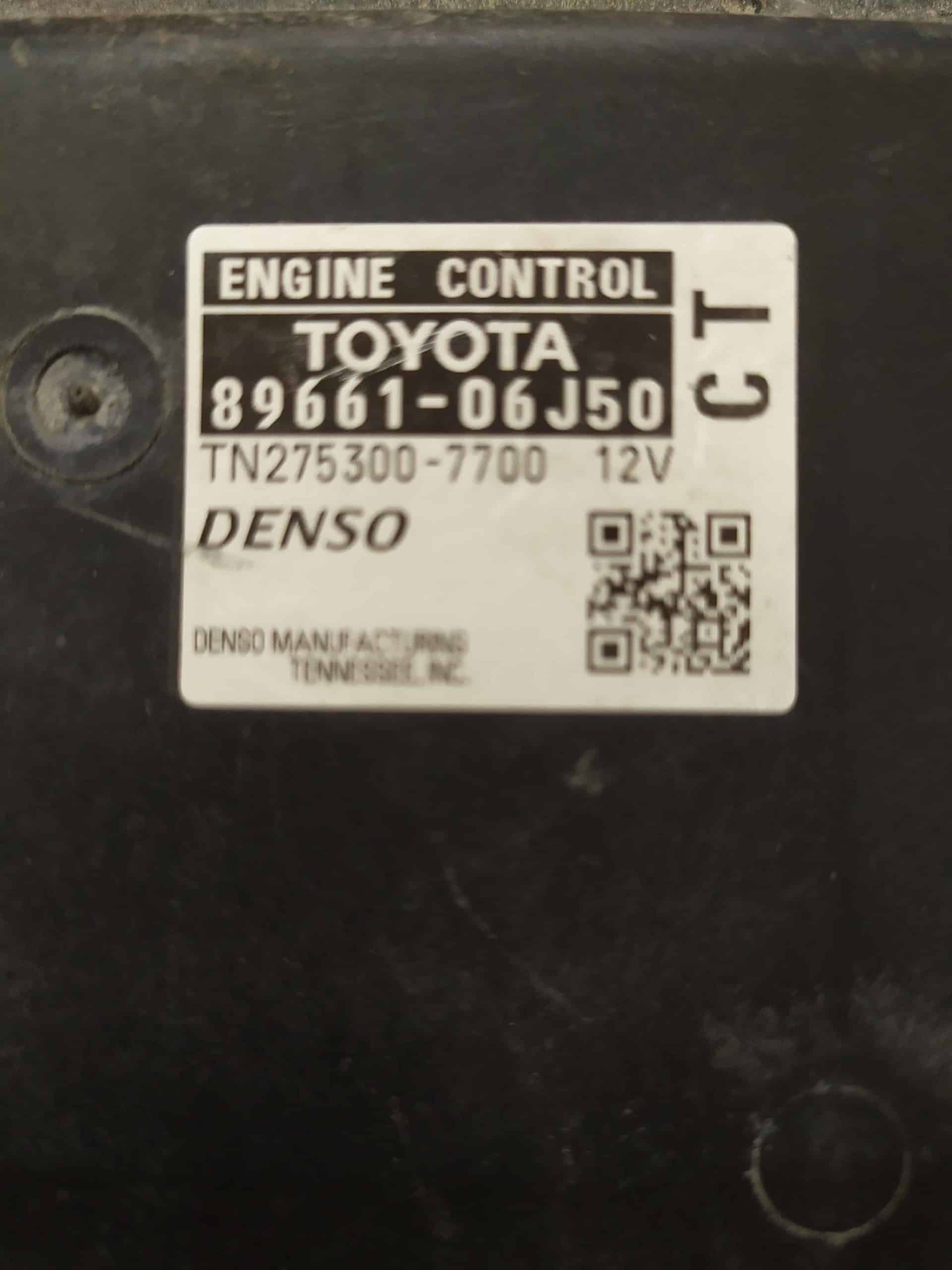 Toyota Camry 2009-2010 Engine Control Module ECM 89661-06J50 CT 3.5L u ...